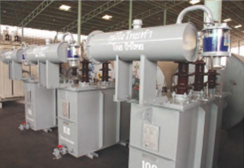 Supply distribution and power transformers.