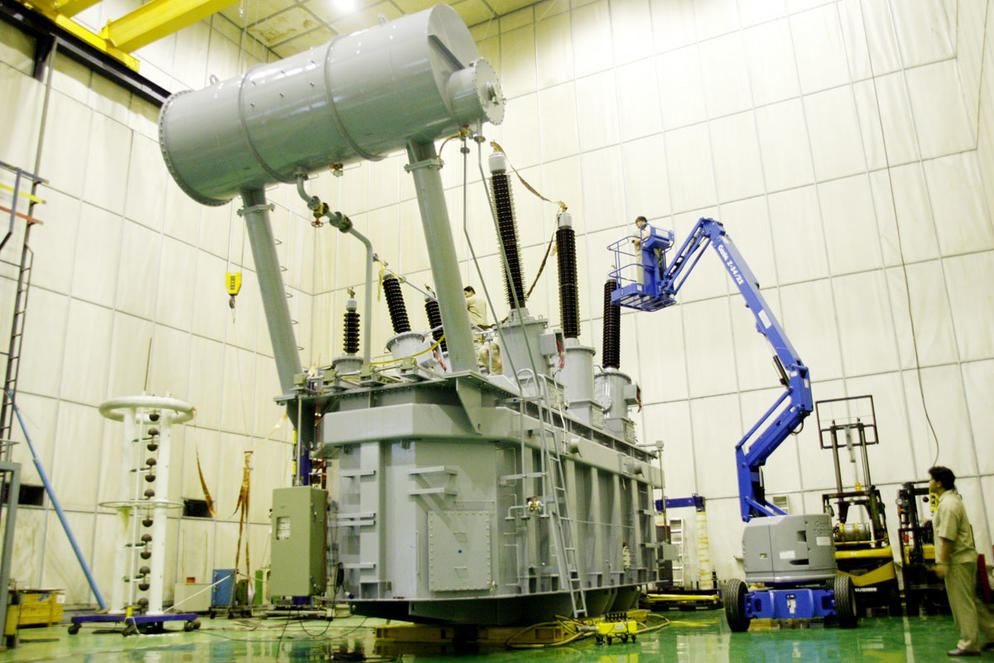 Supply distribution and power transformers.