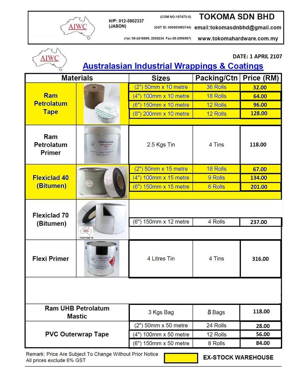 TOKOMA Perak - Product E-Catalogs & Brochures