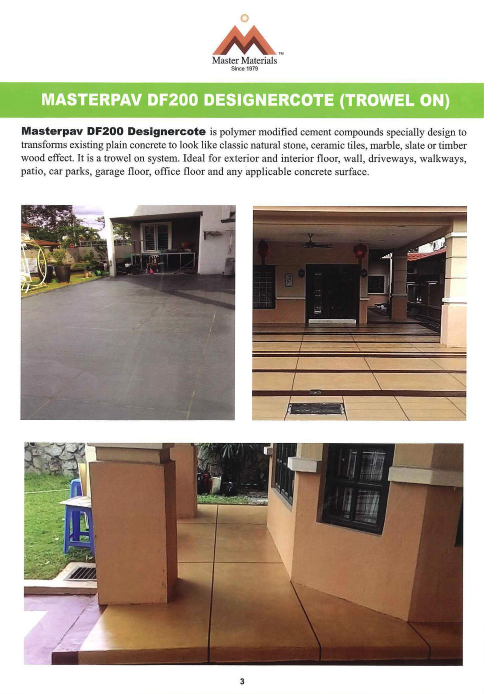 Master Materials Manufacturing Sdn. Bhd Selangor - Product E-Catalogs ...