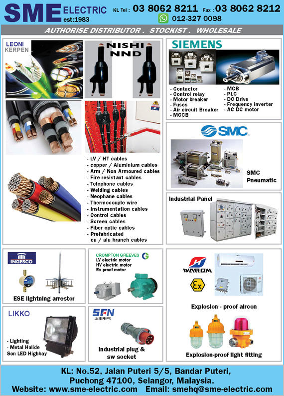 SME Electric Sdn. Bhd. - Pneumatic Equipment Components in Selangor