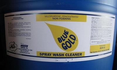 BLUE GOLD Industrial Cleaner /Degreaser Butterworth