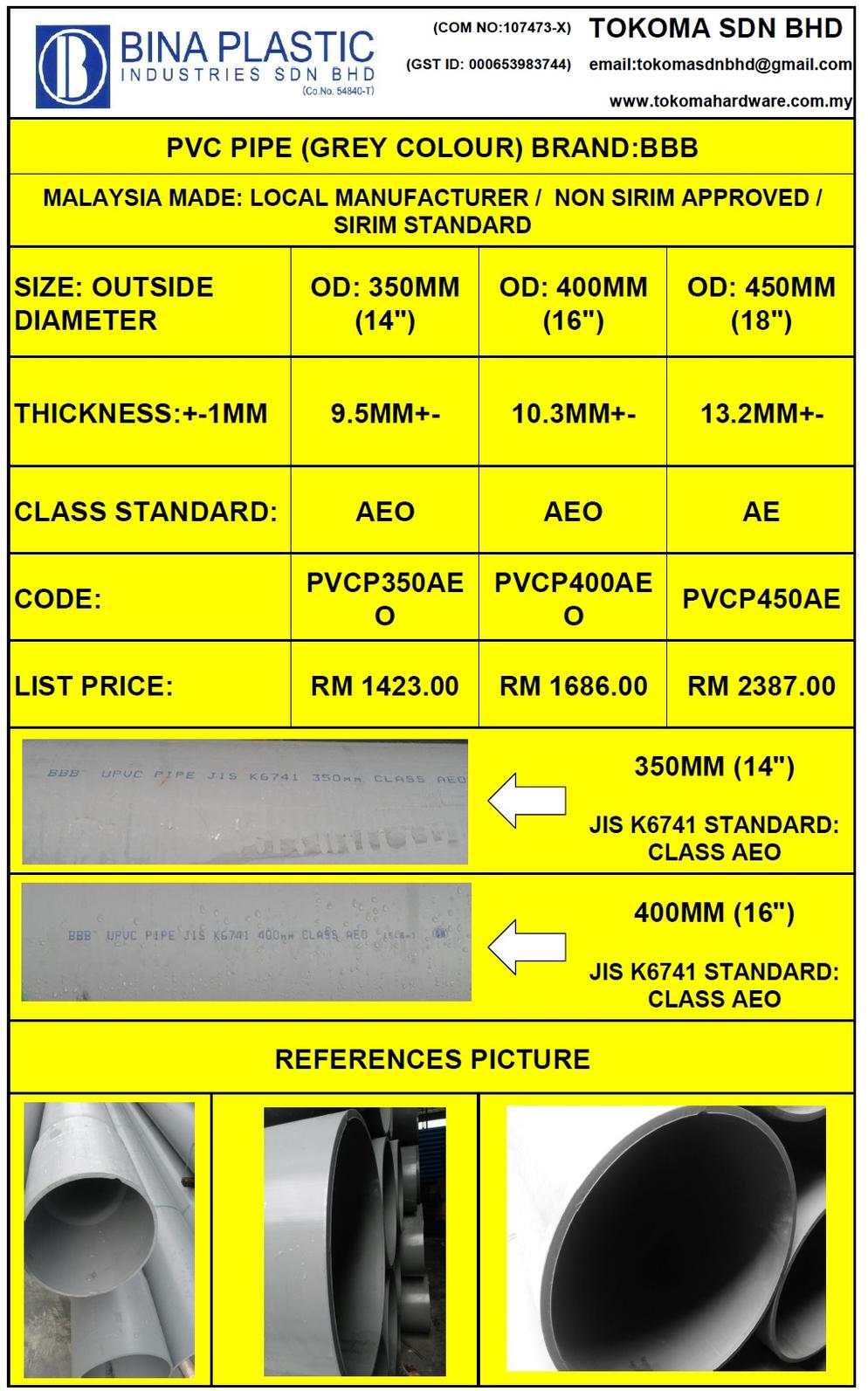 TOKOMA Perak - Products Catalogue