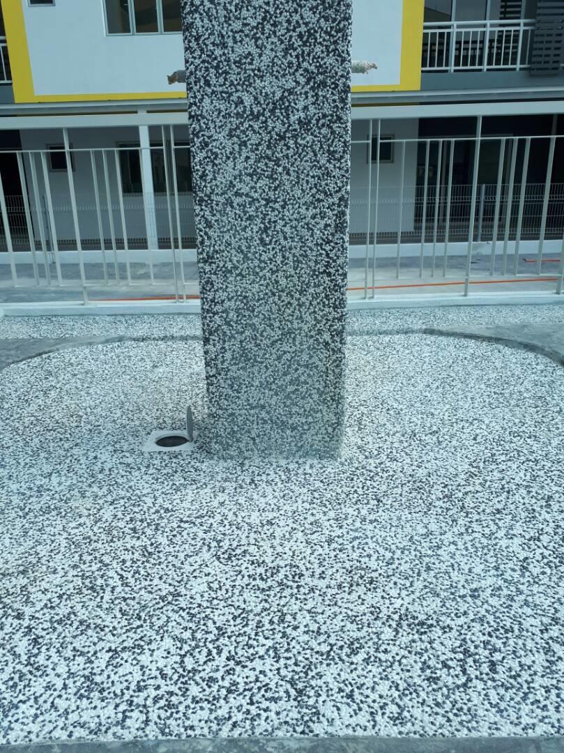 Pebble Wash/ Shanghai Poster/ Gronolithic Finish - CYT