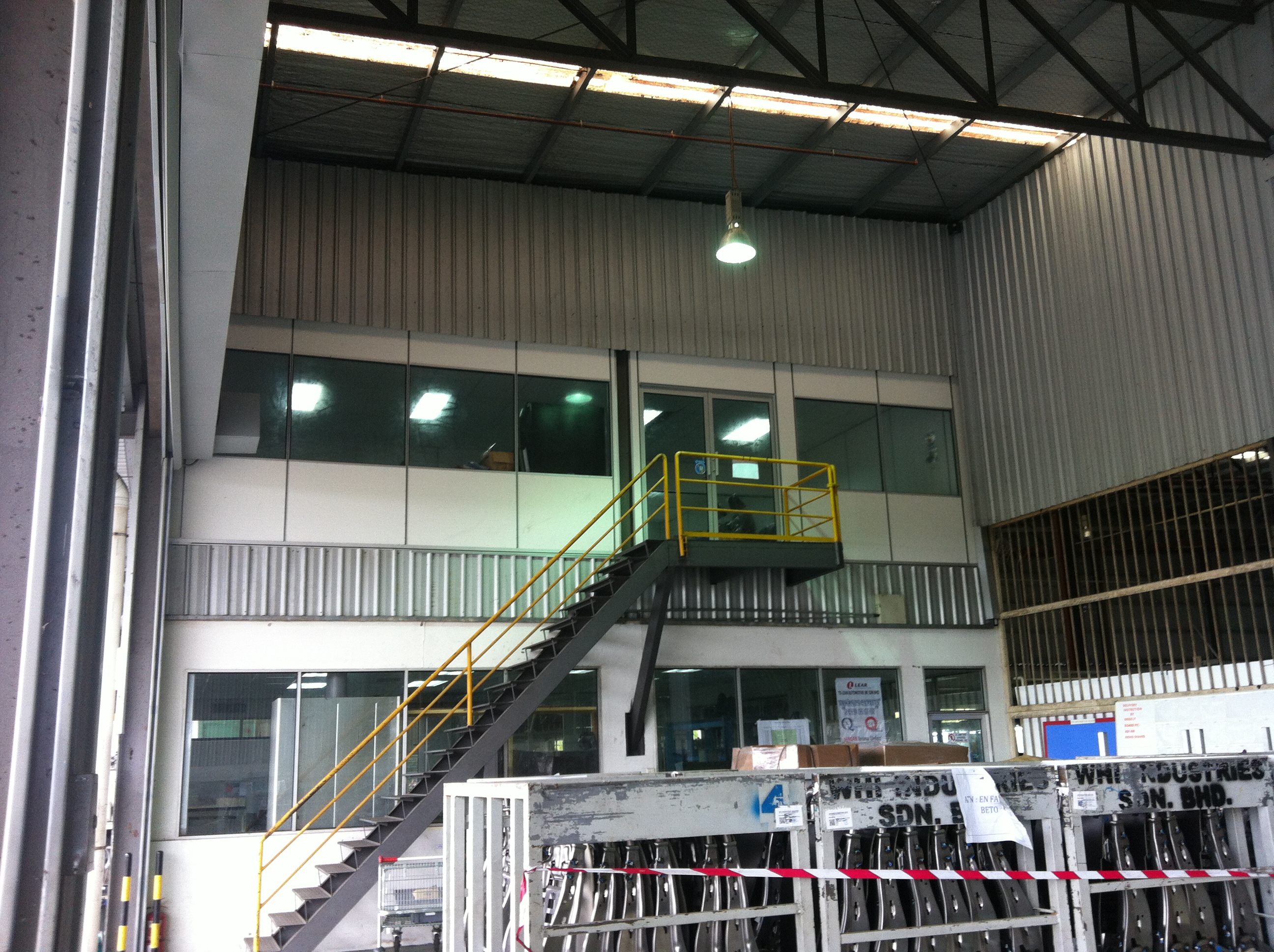 Metal Mezzanine Platform Fabrication Works - Structural Steel ...