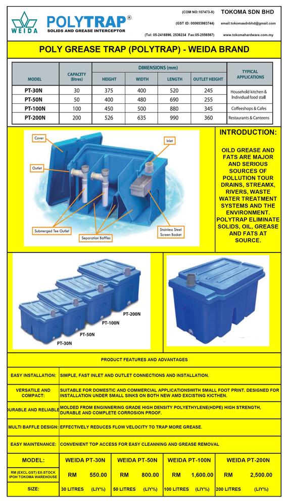 TOKOMA Perak - Products Catalogue